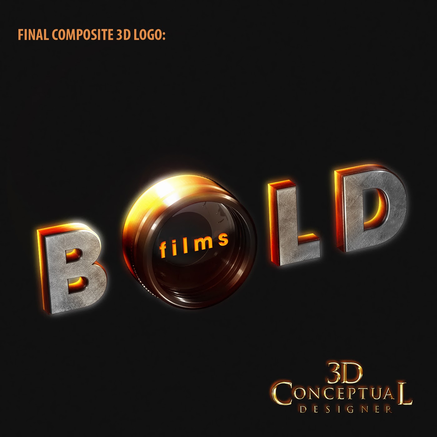 3DconceptualdesignerBlog: Project Review: Bold Films-3D Logo design ...